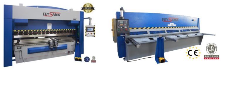 Cizalla hidráulica y plegadora hidráulica Feysama - José Ángel Mercado